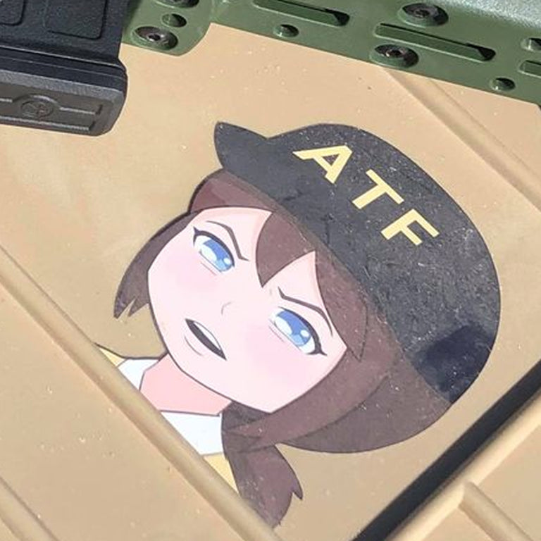 ATF-Chan Vinyl Sticker – Kinokreations